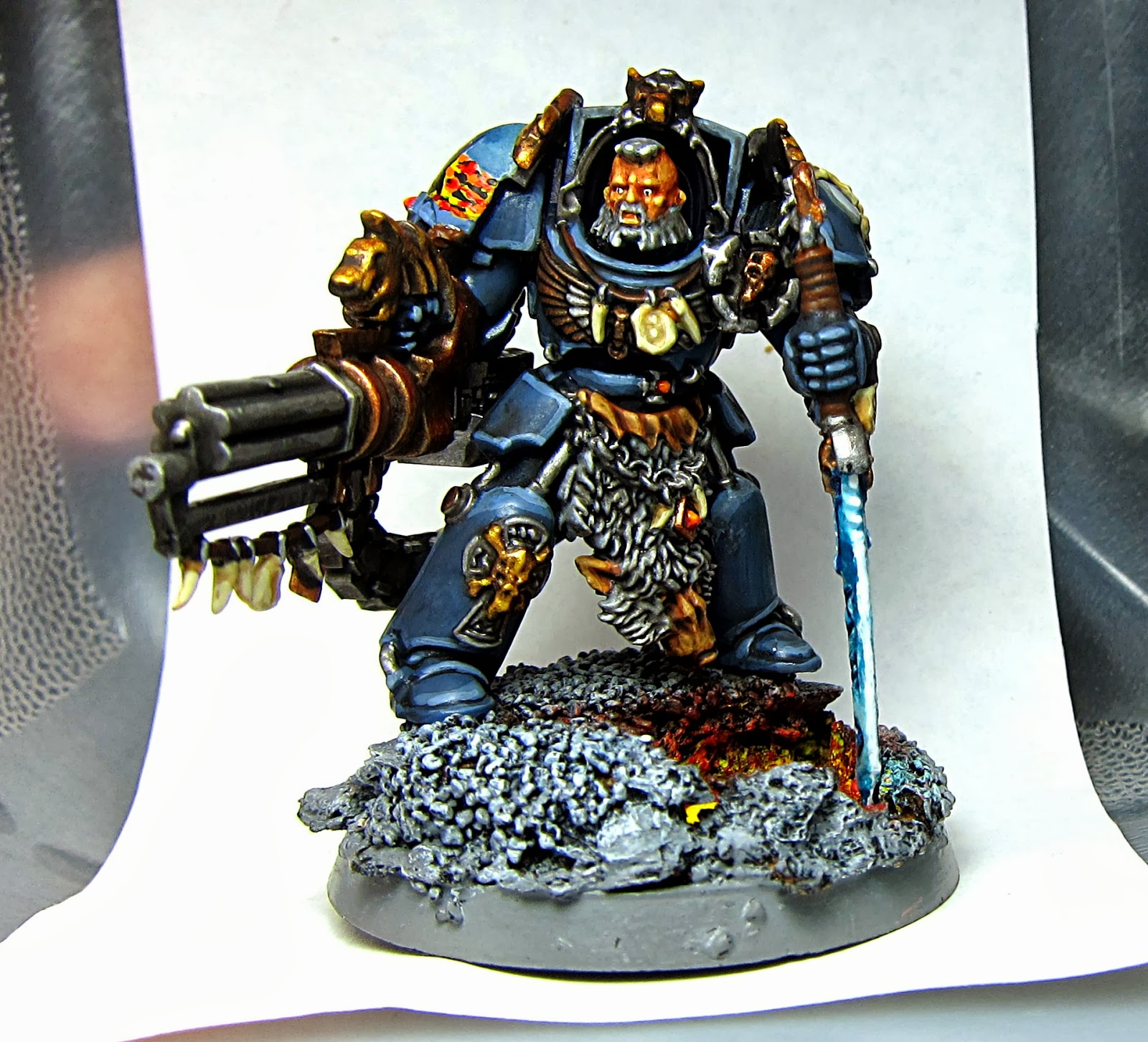 Middle Earth Strategy Battle Game and Warhammer 40k: Space Wolf Wolf ...