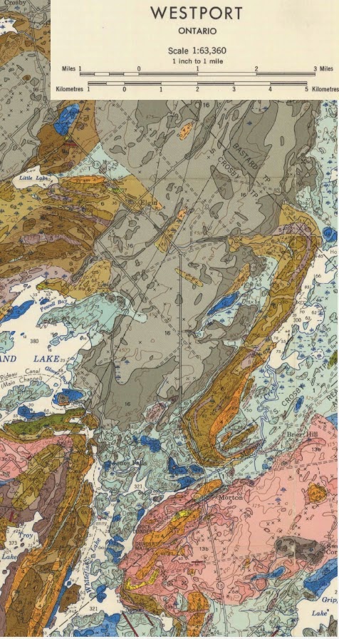 Fossils and Geology of Lanark County, Ontario: Blasting of Outcrops ...