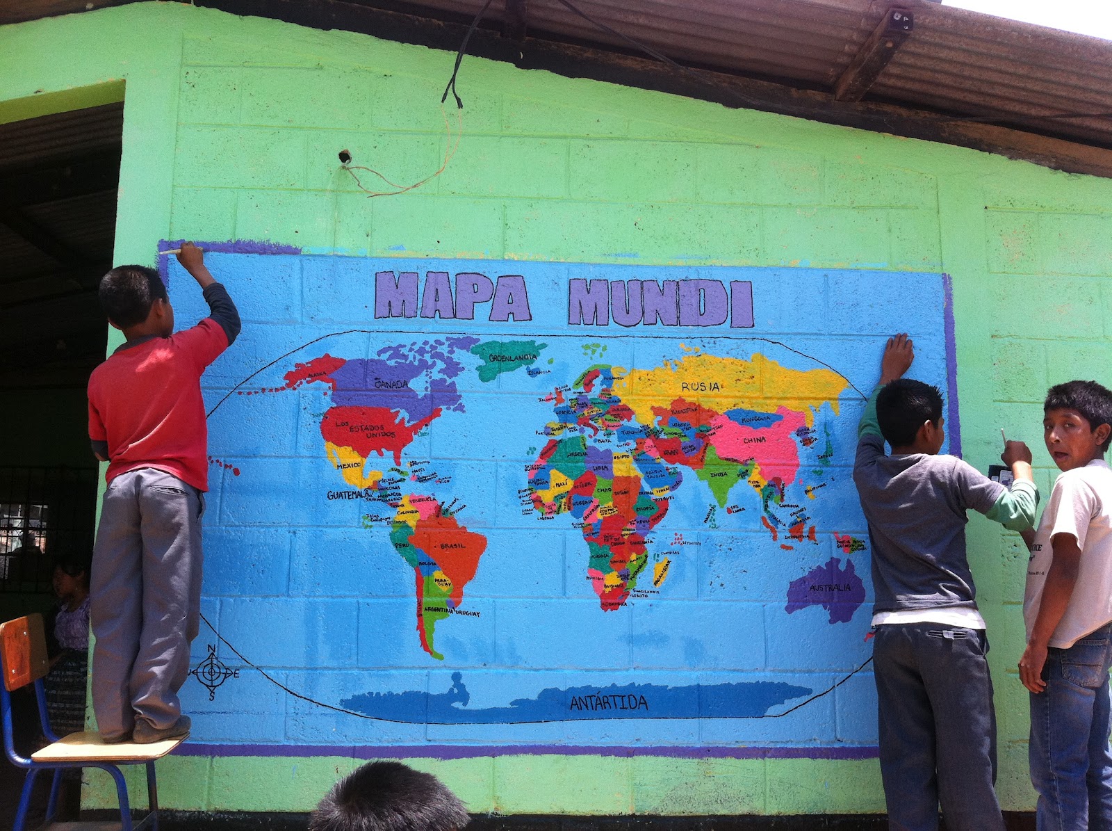 A Different Kind of Life: World Map Project