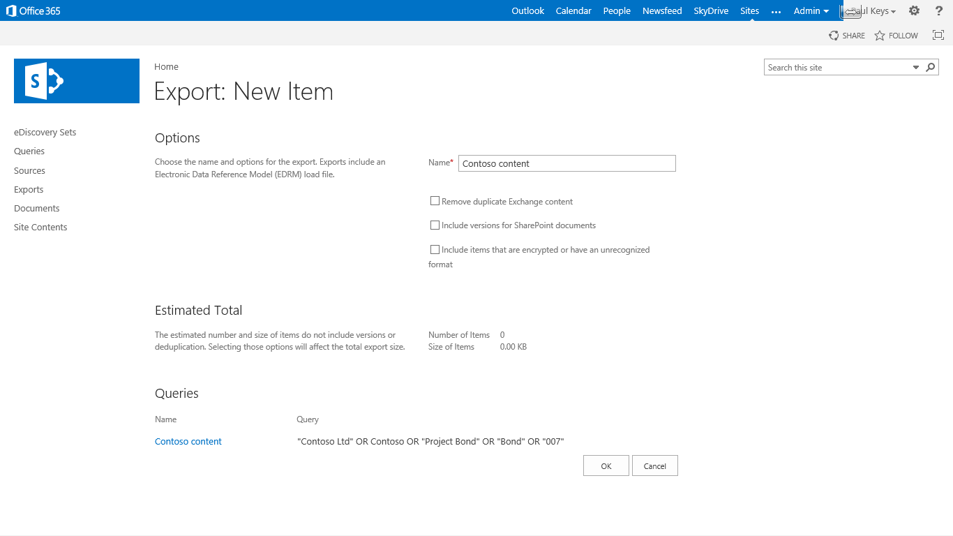 Paul Keys's SharePoint Blog: SharePoint 2013: eDiscovery