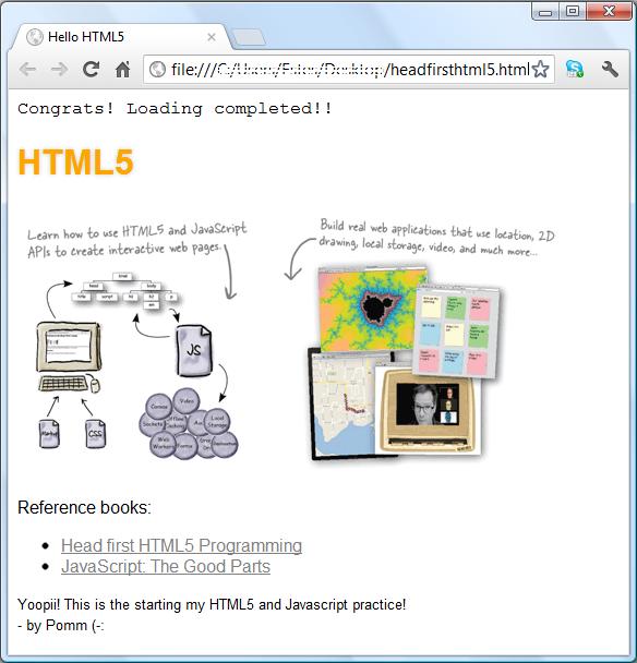 Croque la vie: 第一堂 HTML5 Intro:: Hello World