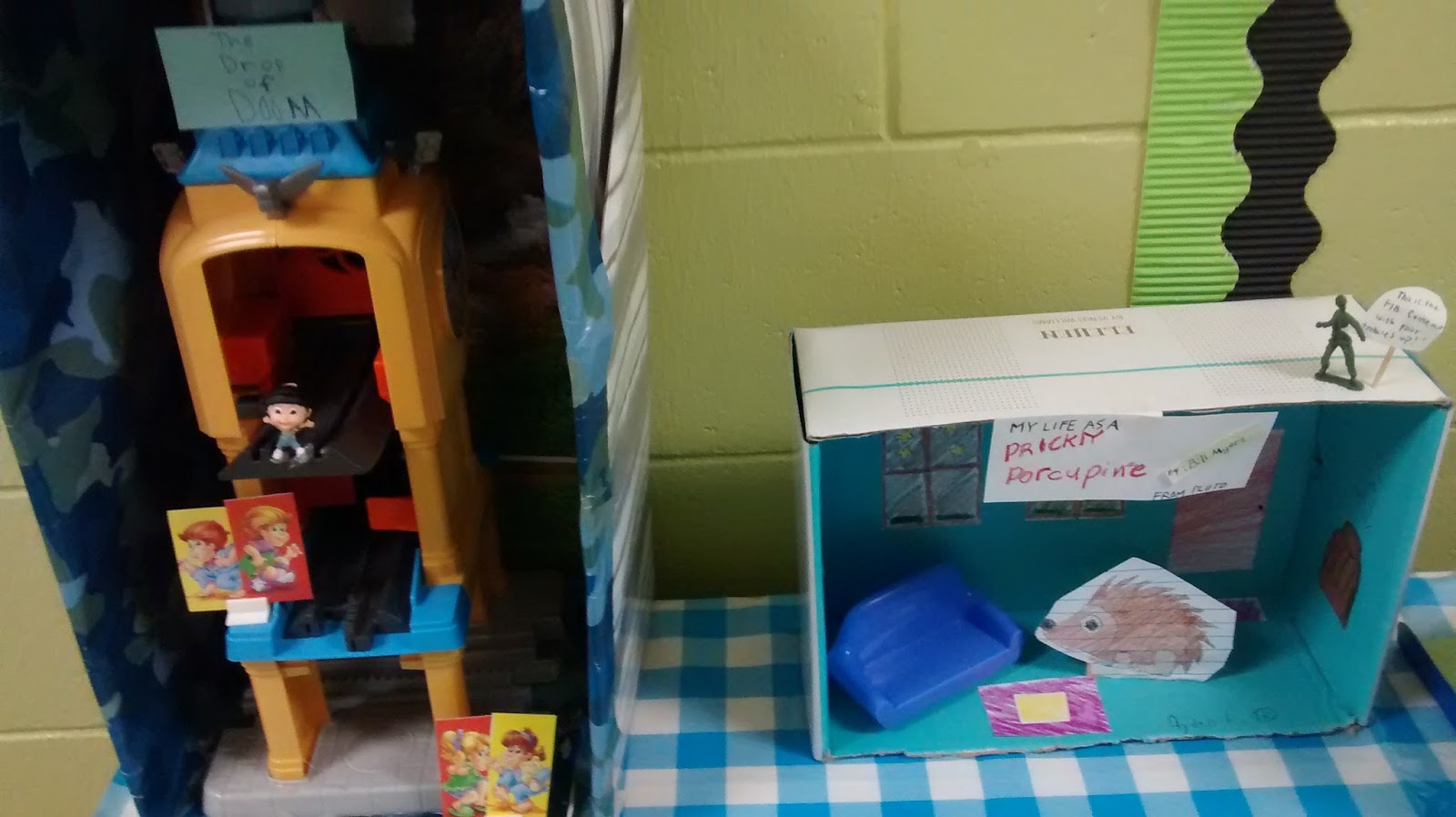 Mrs.Sanders 4th grade class: Our Amazing Diorama Fiction Book Reports