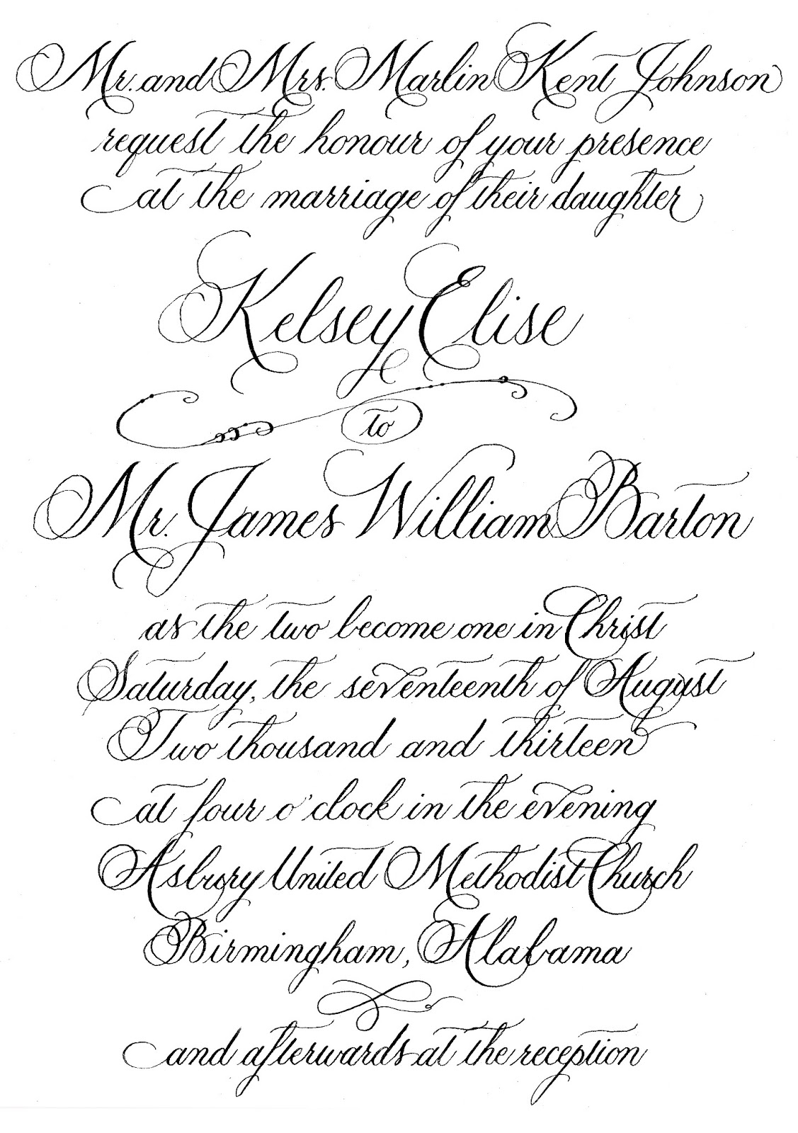Calligraphy by Julie: Gallery