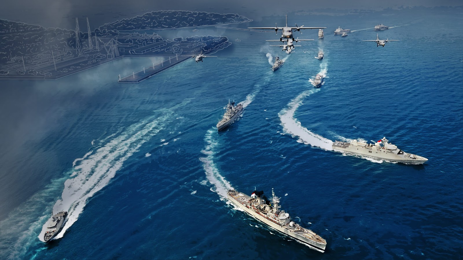 DEFENSE STUDIES: Pasang Surut Menuju Armada Kelas Dunia