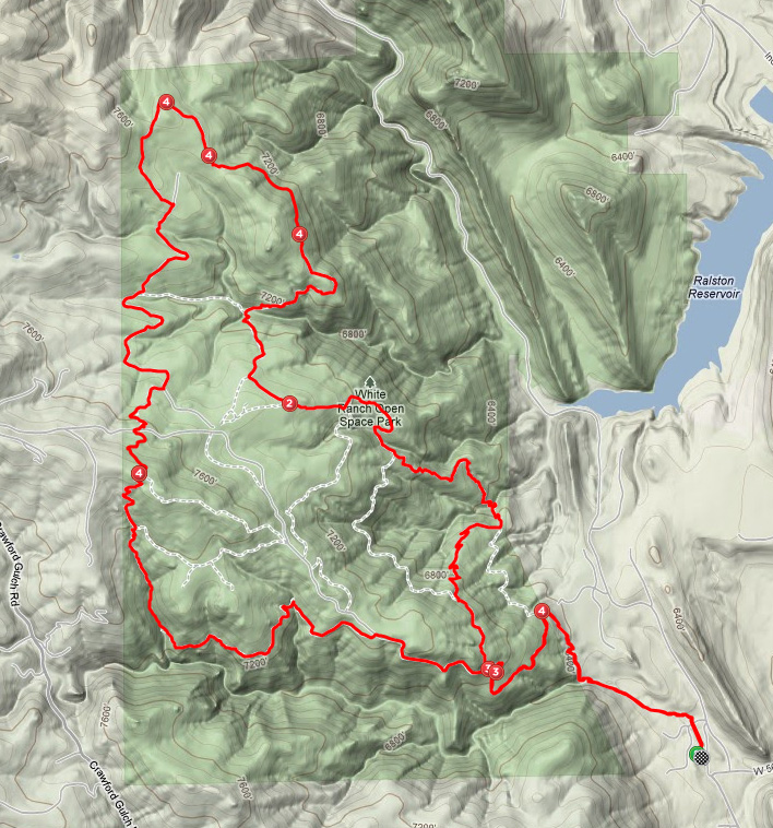 Rocky Mountain Raider: White Ranch Loop