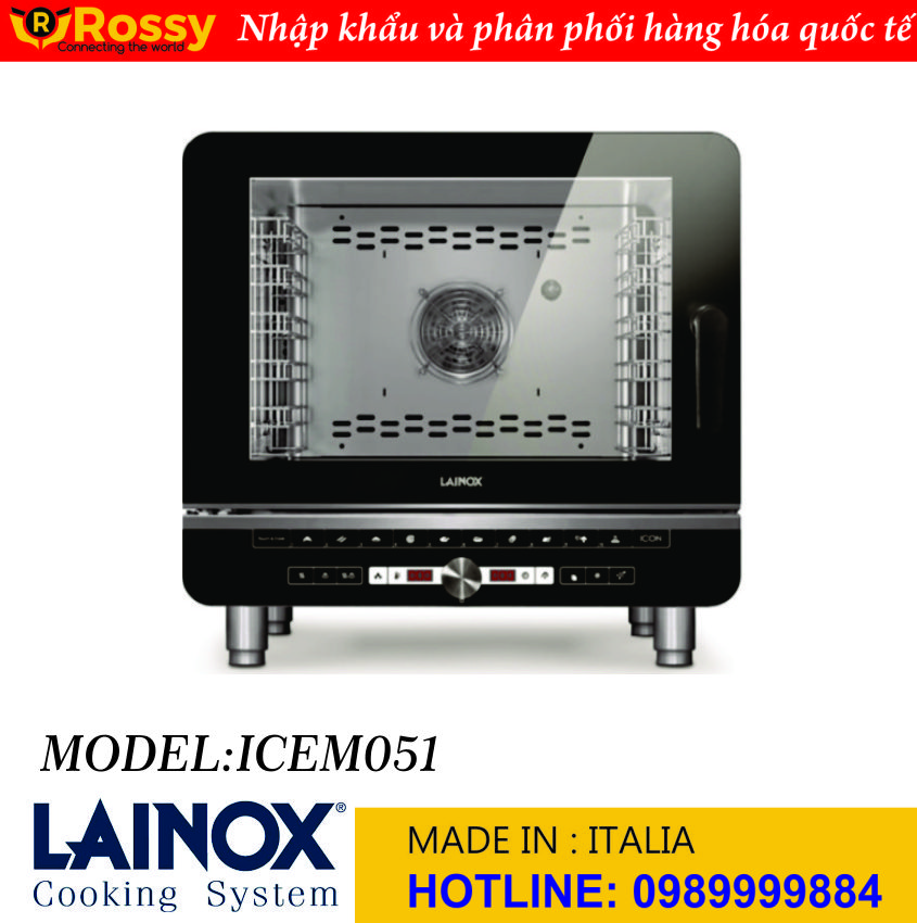 LAINOX ITALY: Lò nướng công nghiệp Lainox ICEM051