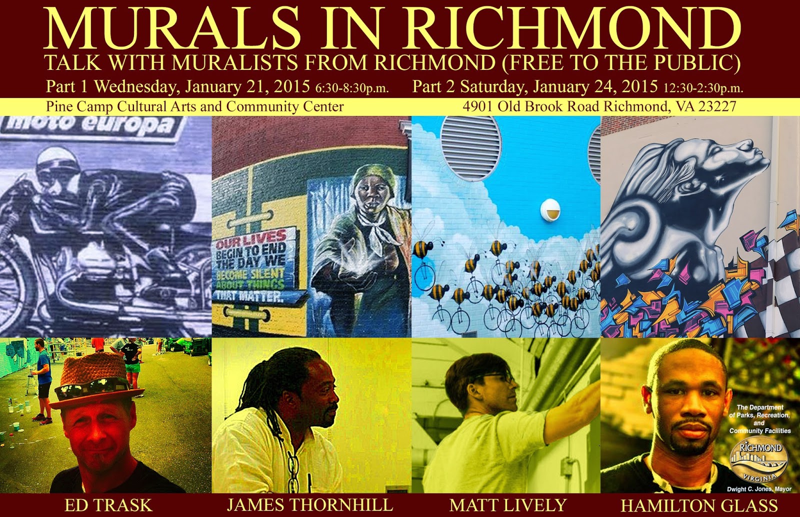 Parks and Recreation: "Murals in Richmond" Artist Talk