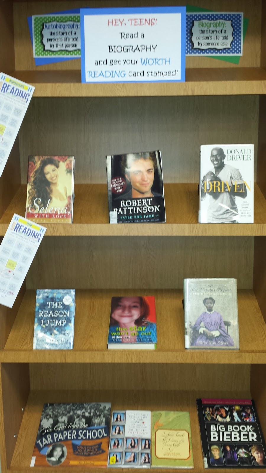 Book 'Em, Bobbi: Displays update