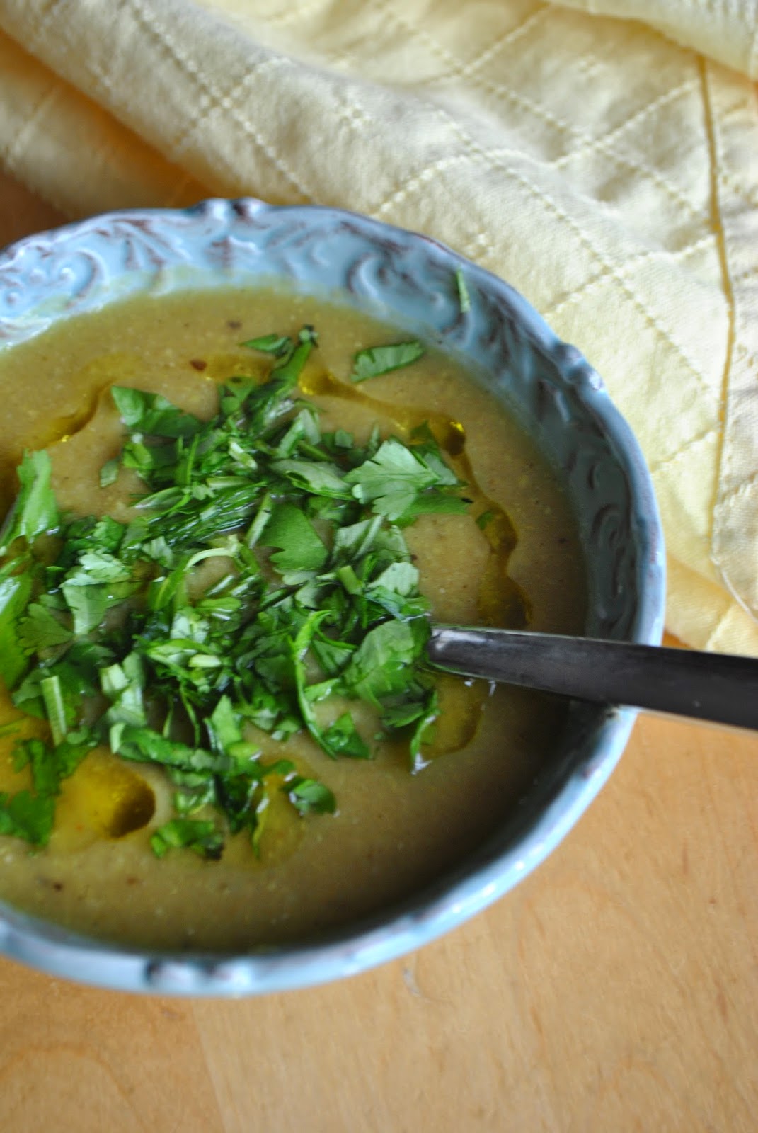 Lori's Lipsmacking Goodness: Moroccan Fava Bean Soup