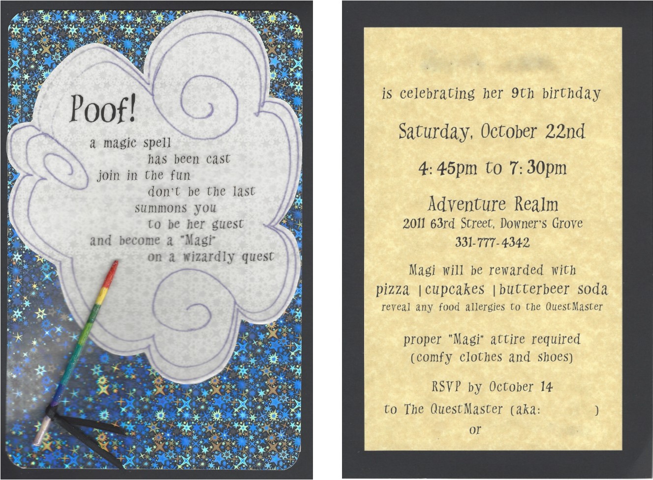 Cool and Unique Birthday Party Invitations