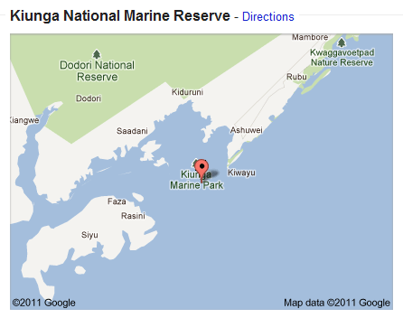 East African Mangroves: Protected Areas- Kiunga Marine National Reserve