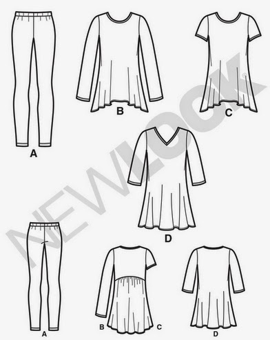 Coco's Loft: New Look 6323 Tunic in 'Lagoona' green...