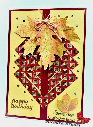 Art and Soul Creations: A Fall Birthday Card