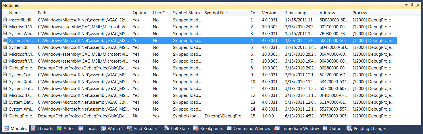 Debugging multithreaded applications in Visual Studio