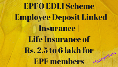 EPFO EDLI Scheme | Employee Deposit Linked Insurance | Life Insurance ...