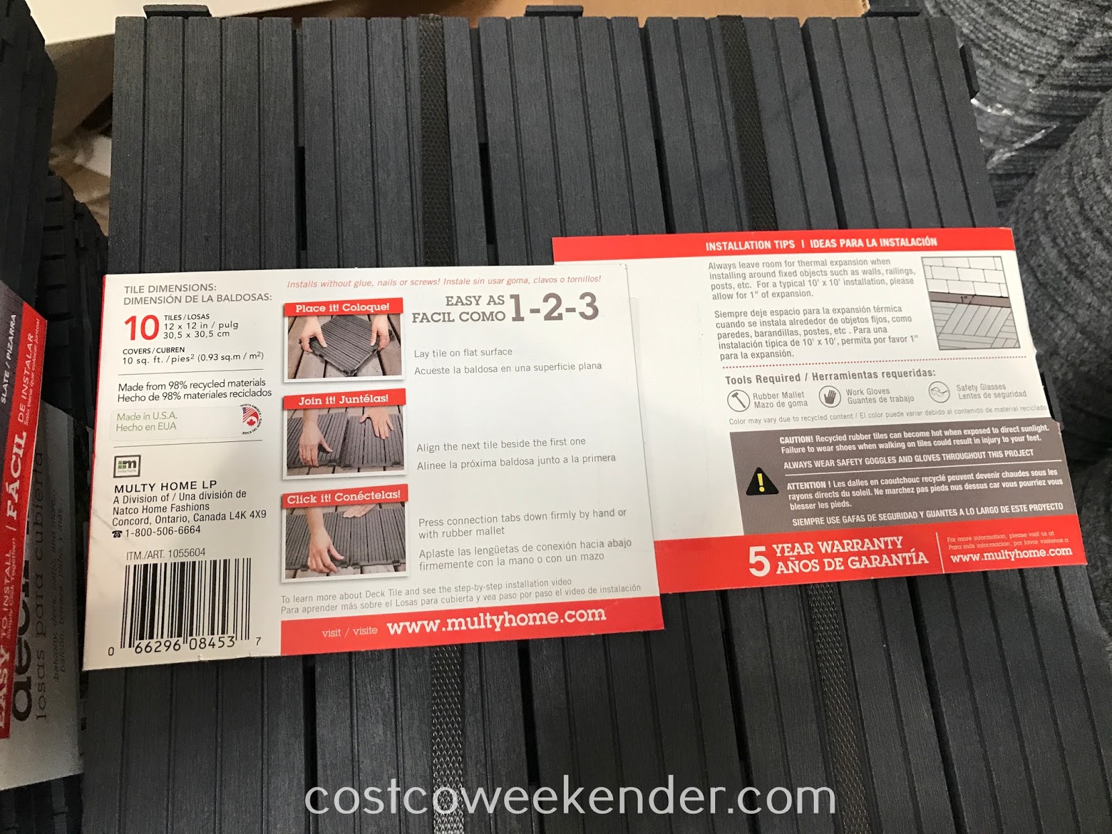 Multy Home Urbana Deck Tiles Costco Weekender multy-home-urbana-deck-tiles-costco-weekender