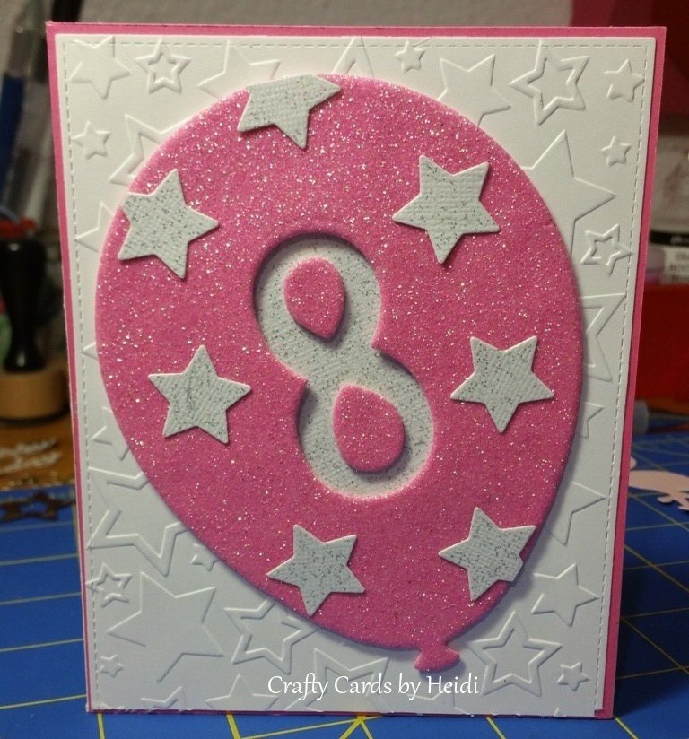 Crafty Cards by Heidi: Happy 8th Birthday......