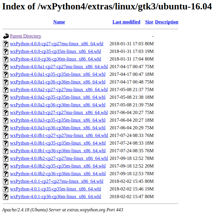 Linux に wxPython をインストールする方法 | 穀風
