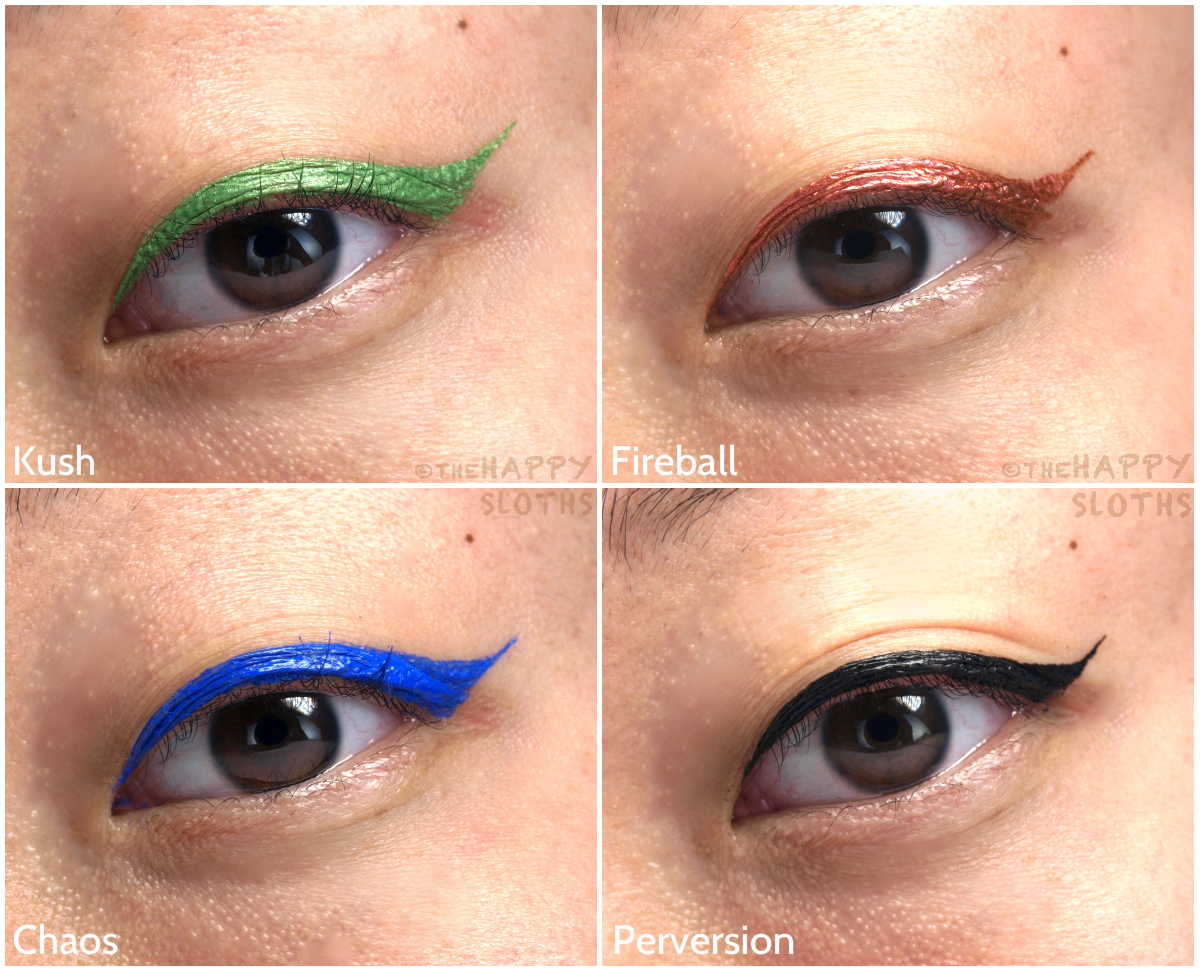 Urban Decay Razor Sharp Liquid Eyeliner: Review and Swatches | The ...