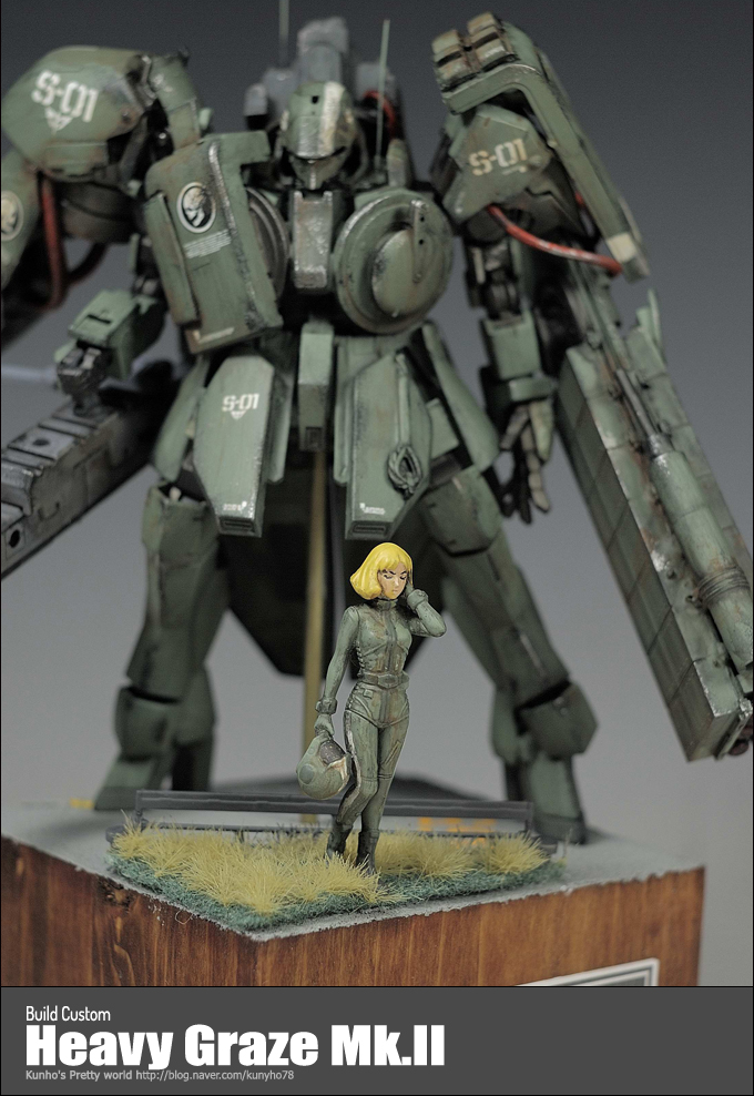 GUNDAM GUY: Heavy Graze Mk.II - Custom Build