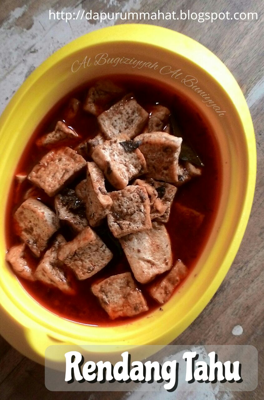 DaPuR UmMaHaT: RENDANG TAHU