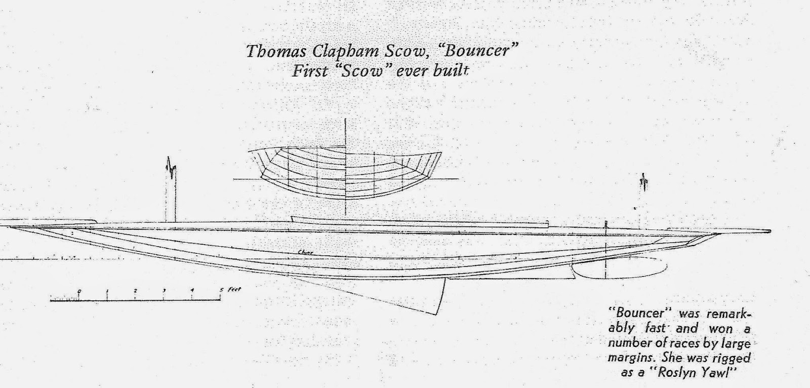 Earwigoagin: Thomas Clapham: The Genius Who Invented the Racing Scow