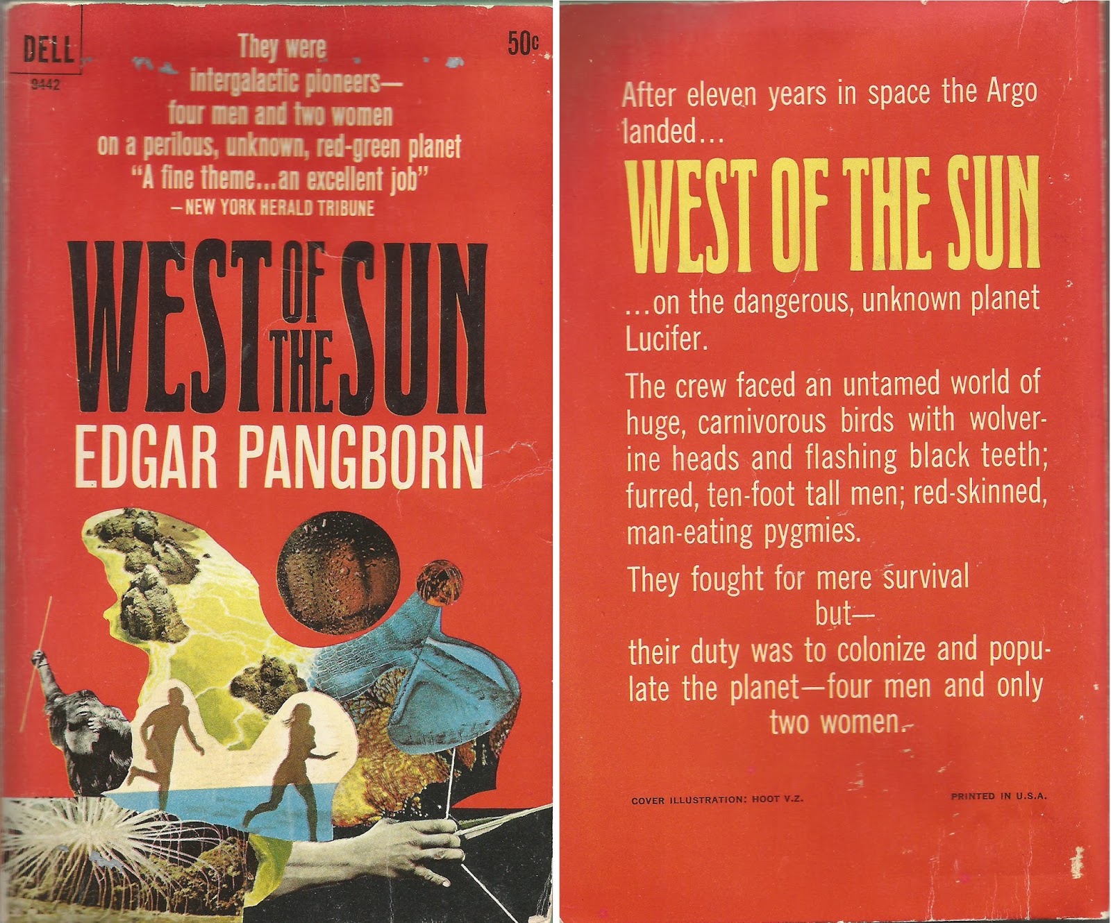 MPorcius Fiction Log: West of the Sun by Edgar Pangborn