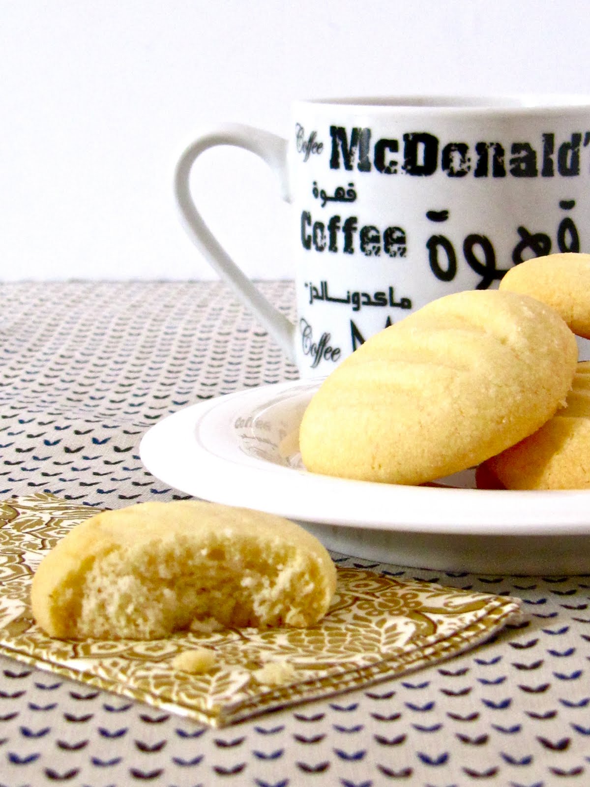 Plateful: Melting Moments — dainty eggless cookies