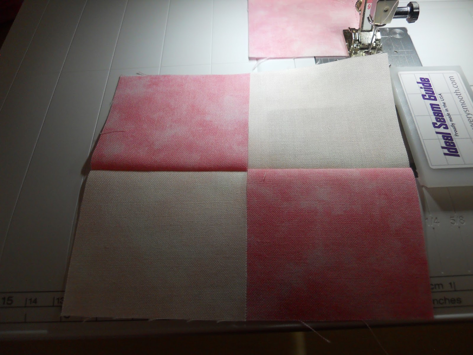 Quilting Affection Designs: Double Four Patch Quilt and Pattern