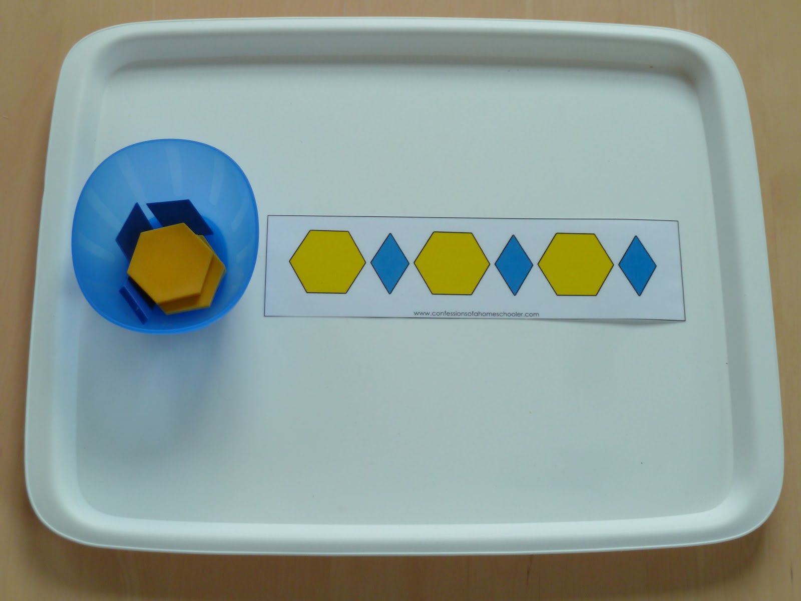 Family FECS: Montessori Activity: Teaching Pattern Recognition to Toddlers