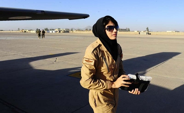 First Afghan female pilot makes it to the skies – PAKISTAN DEFENCE NEWS ...