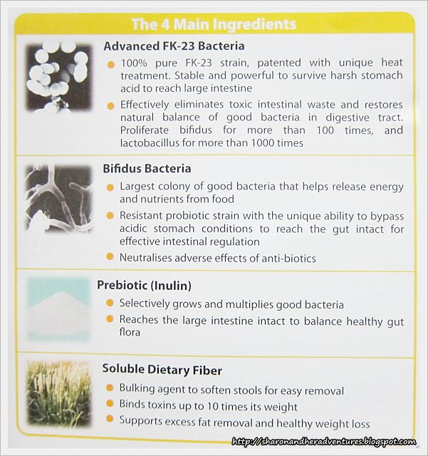 Sharon and her adventures...: Review: AFC Cho Beauty Inner Cleanse System