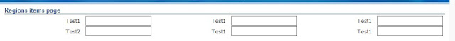 Oracle Application Framework: Different Regions / Layouts in OAF