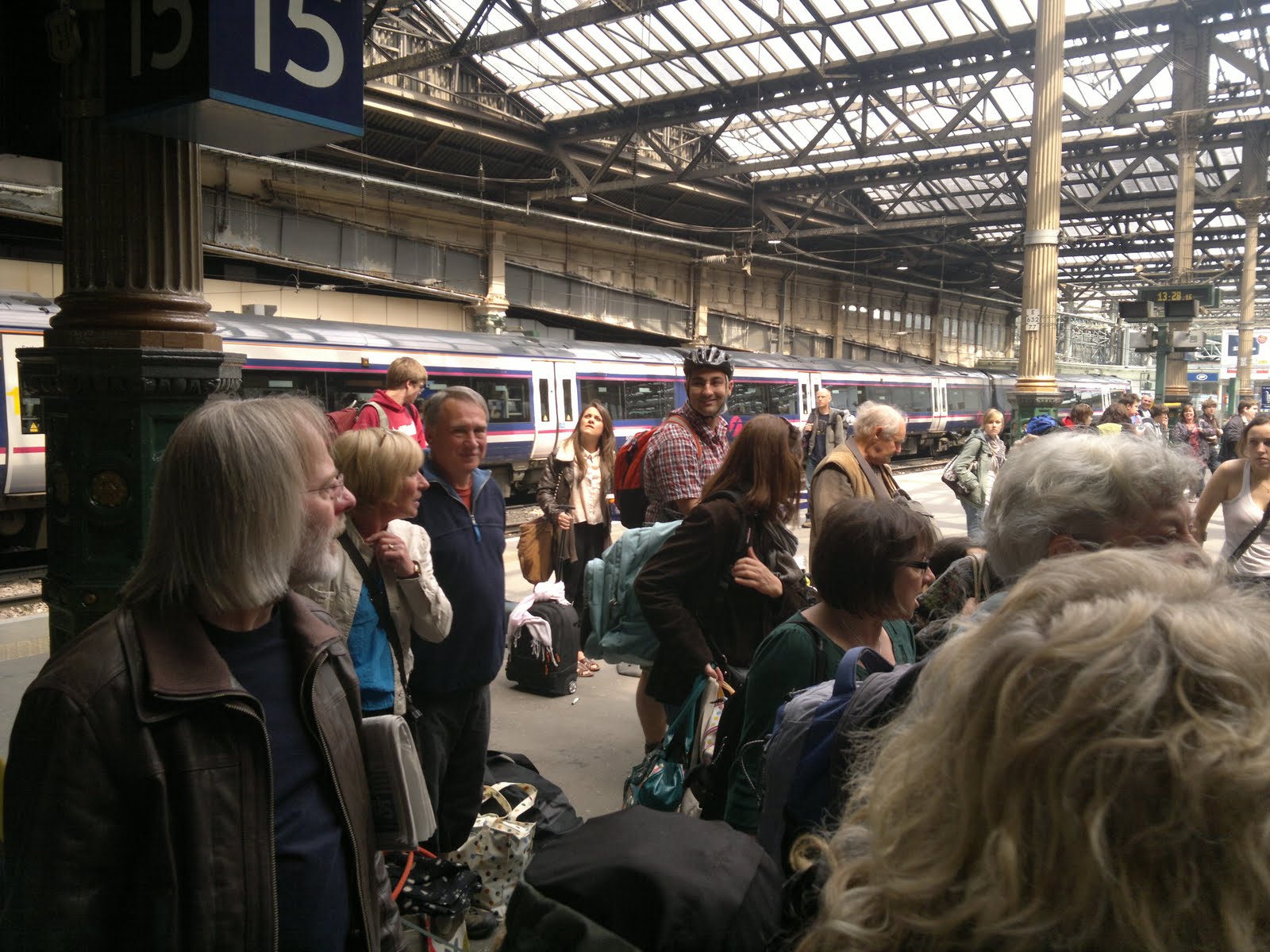 RHide for Stuart: Elgin to Edinburgh, Day one, 11th June