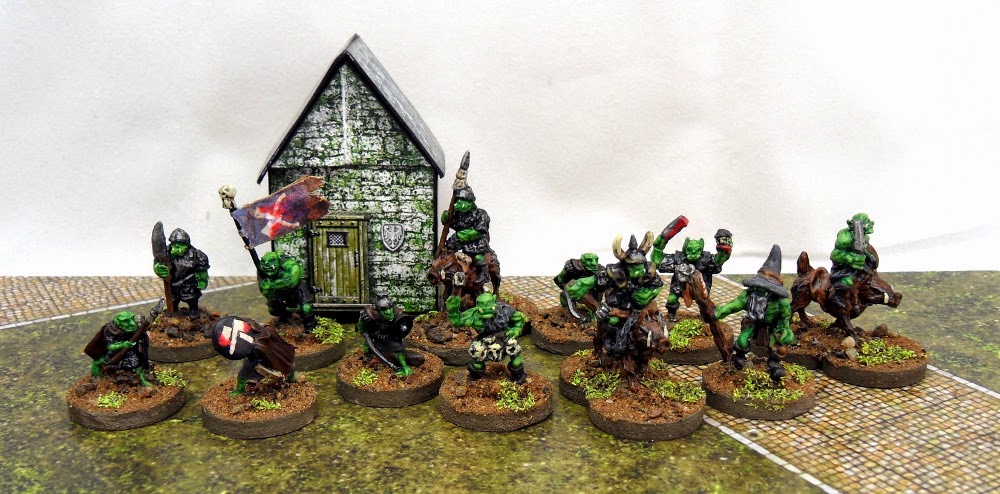 Wee Blokes: 15mm Orc Warband