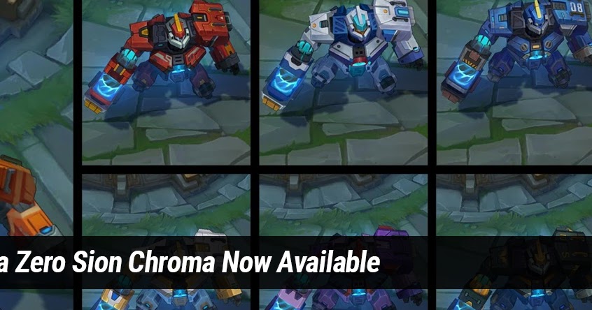 Surrender at 20: Mecha Zero Sion Chroma now available!
