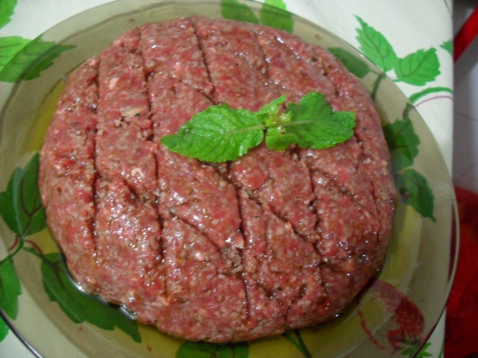 Lugar de Homem é na cozinha: Kibe Cru