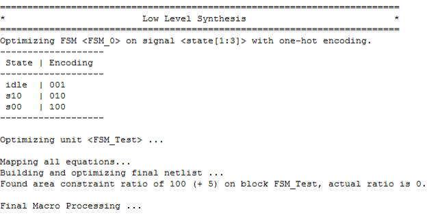 展翅高飛吧! : FSM Coding Style