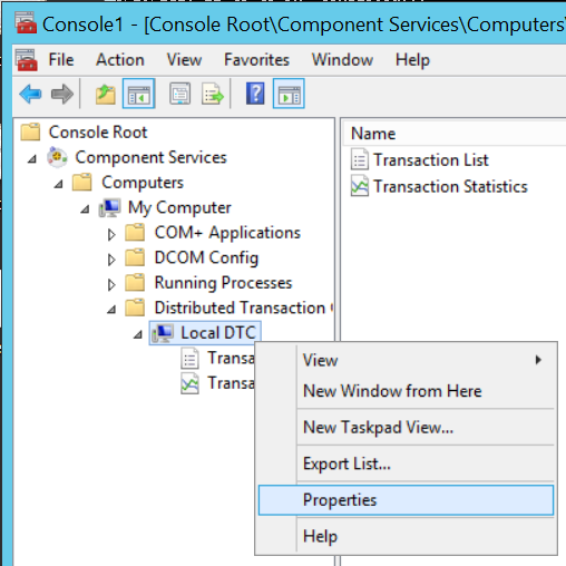 The Wanderer: [MSDTC] How to Setup Microsoft Distributed Transaction Coordinator