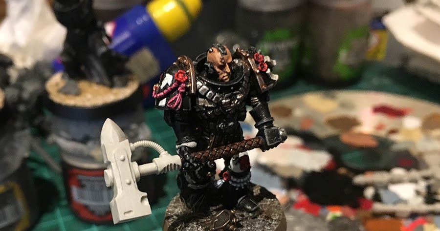 Sword of templar: Kitbash Black Templars - Smash Captain