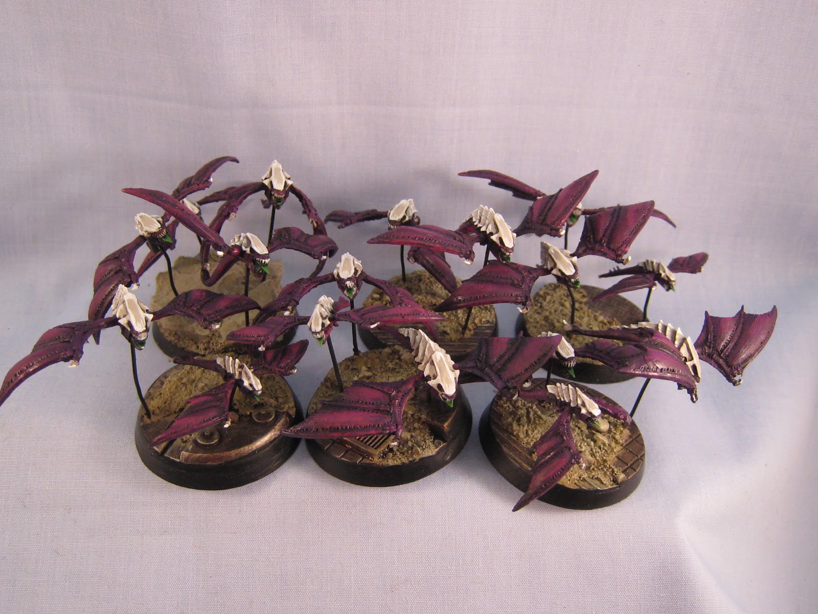 Brian Carlson Miniatures: Razorwing Flocks Finished (from forgeworld ...