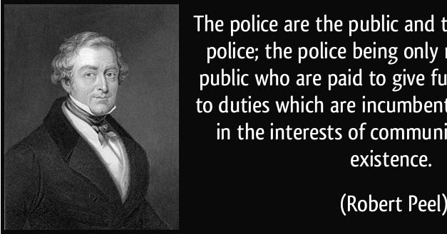 BILL KNIGHT: Good policing derives from public support, UK shows