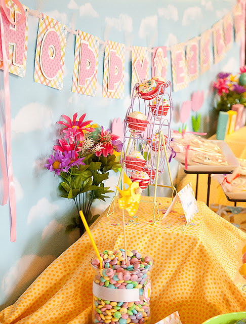 Spring Themed Dessert Bar - Michelle's Party Plan-It