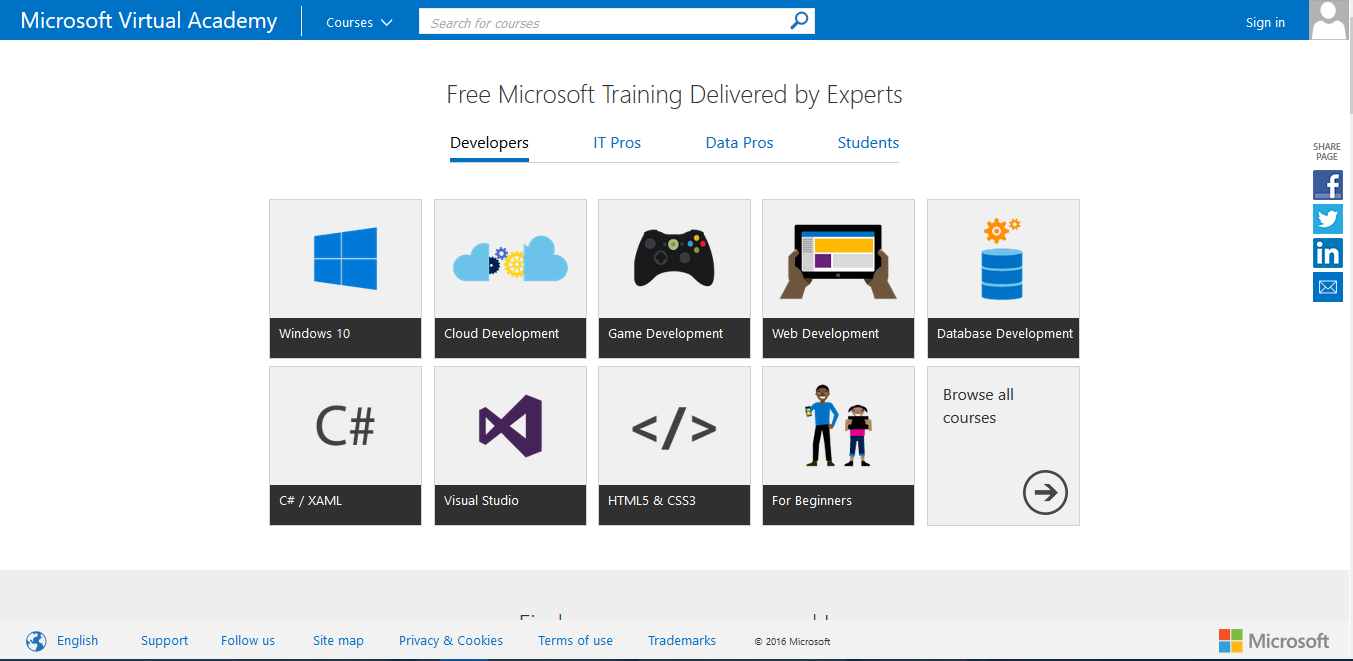 Microsoft Virtual Academy ~ Coretan Abstrak