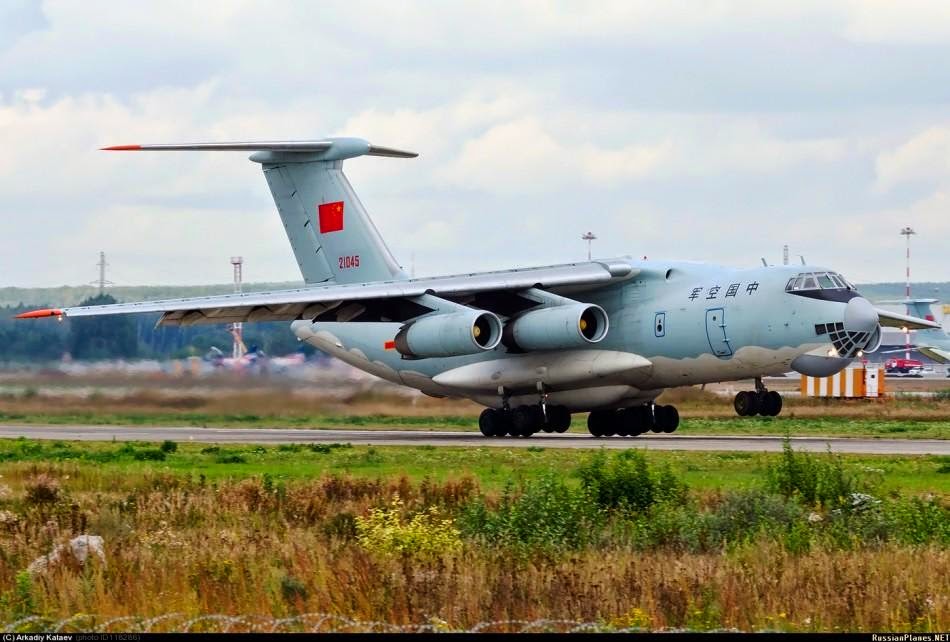 Asian Defence News: PLAAF Il-76 tanker aircraft arrives