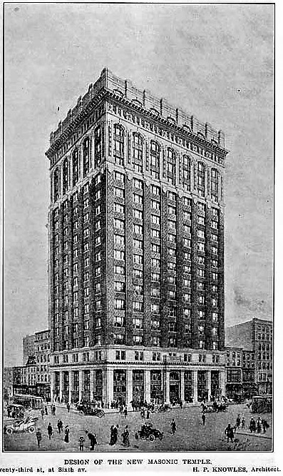 Daytonian in Manhattan: Masonic Temple and the Masonic Hall Building ...