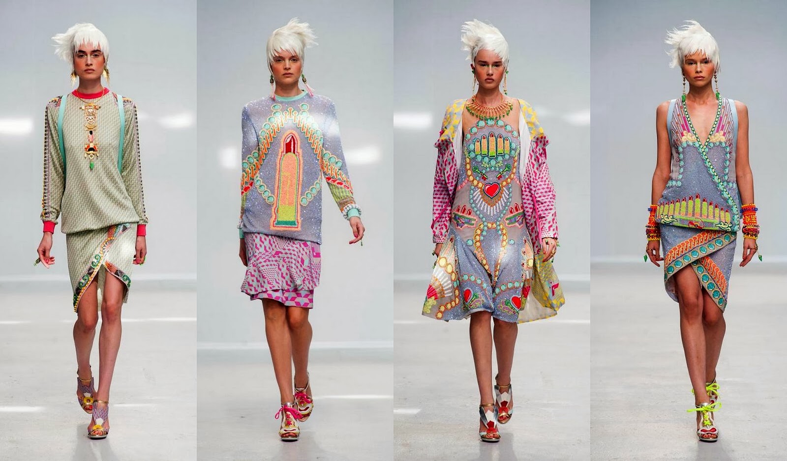 I AM FASHION !!!: Manish Arora Spring/Summer 2014 Womenswear