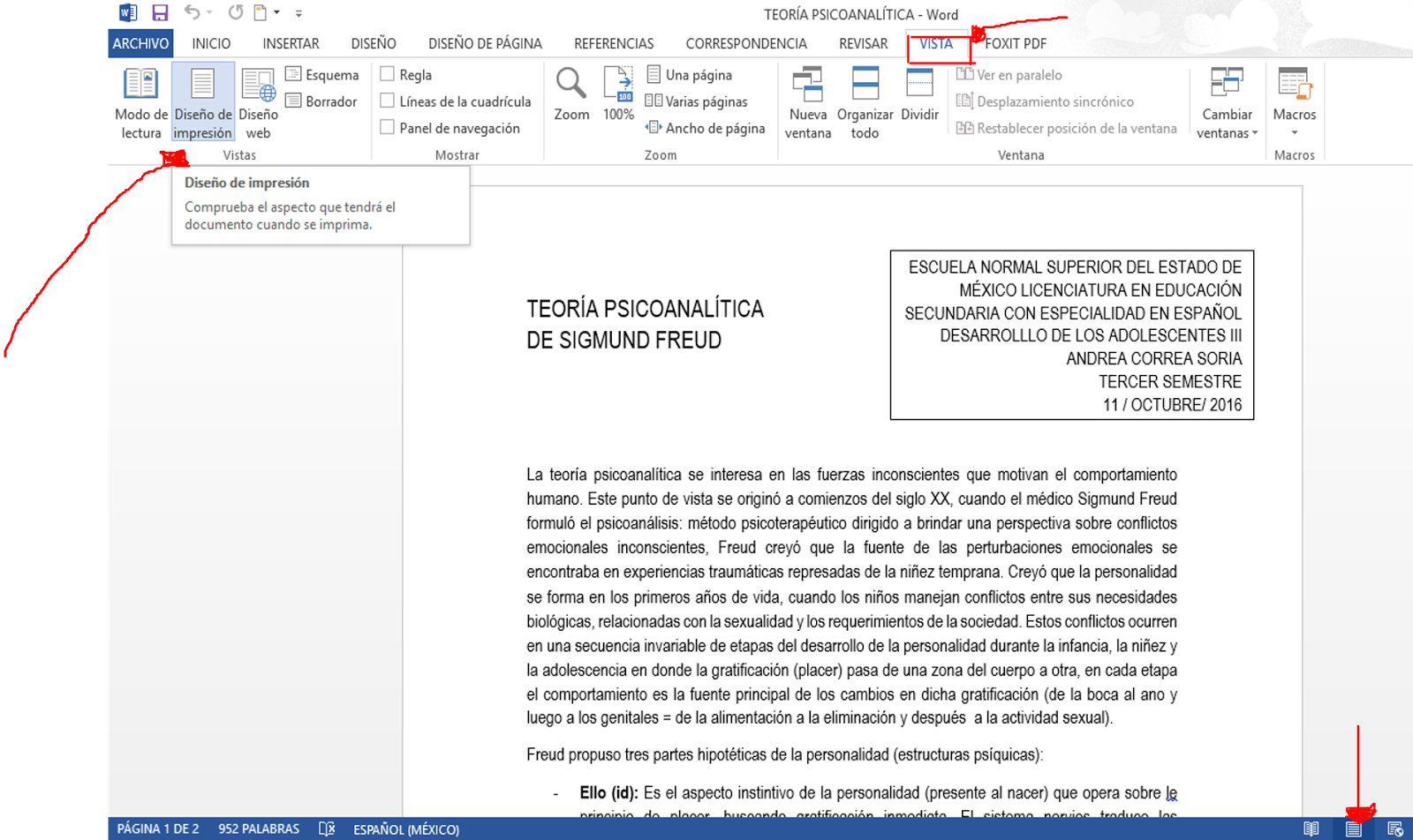 Manejo de Microsoft Office Word