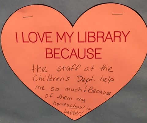 Abby the Librarian: I Love My Library Display