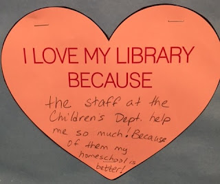 Abby the Librarian: I Love My Library Display